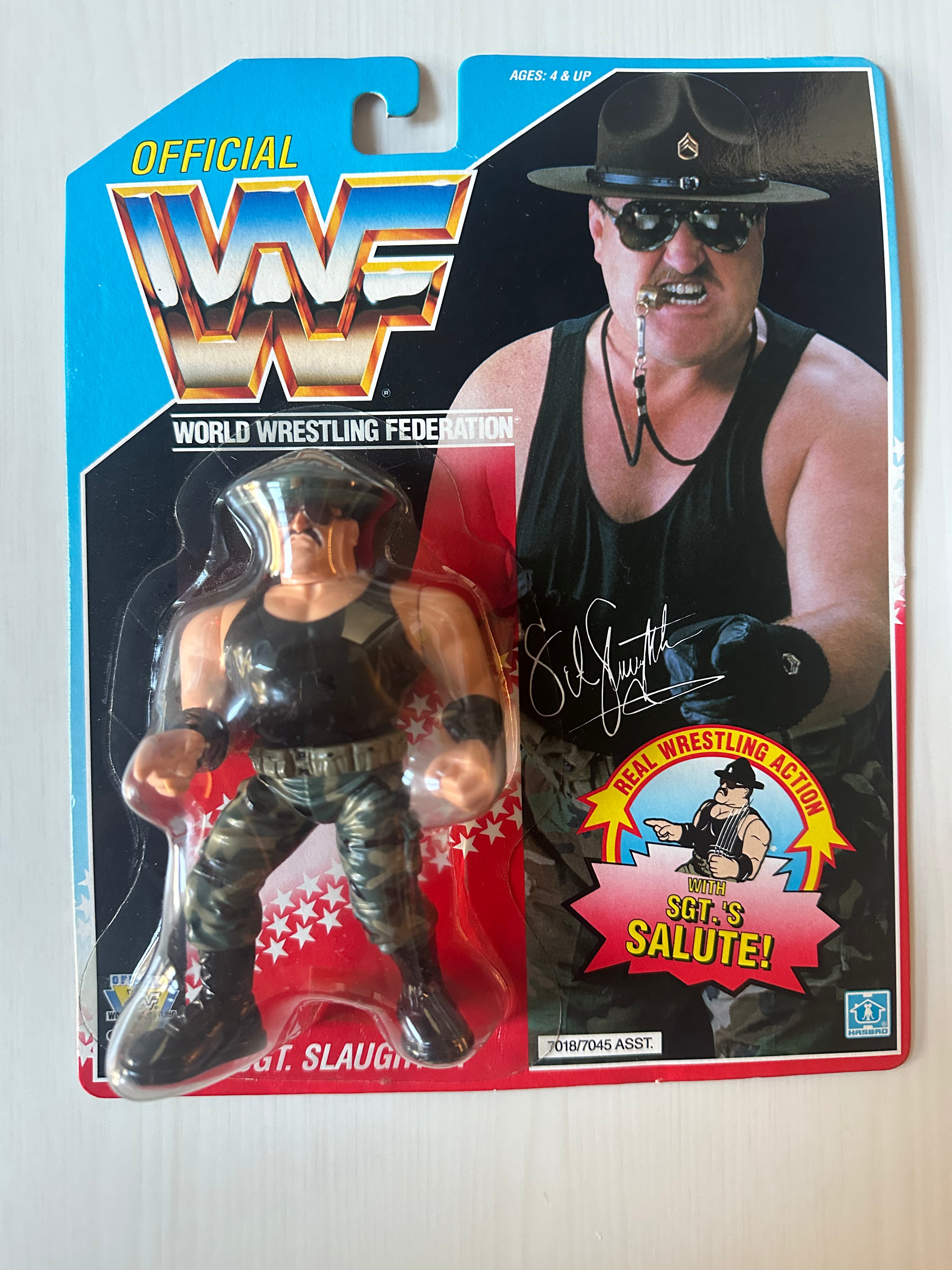 Sgt Slaughter Series 3 WWF Hasbro – retrofigure