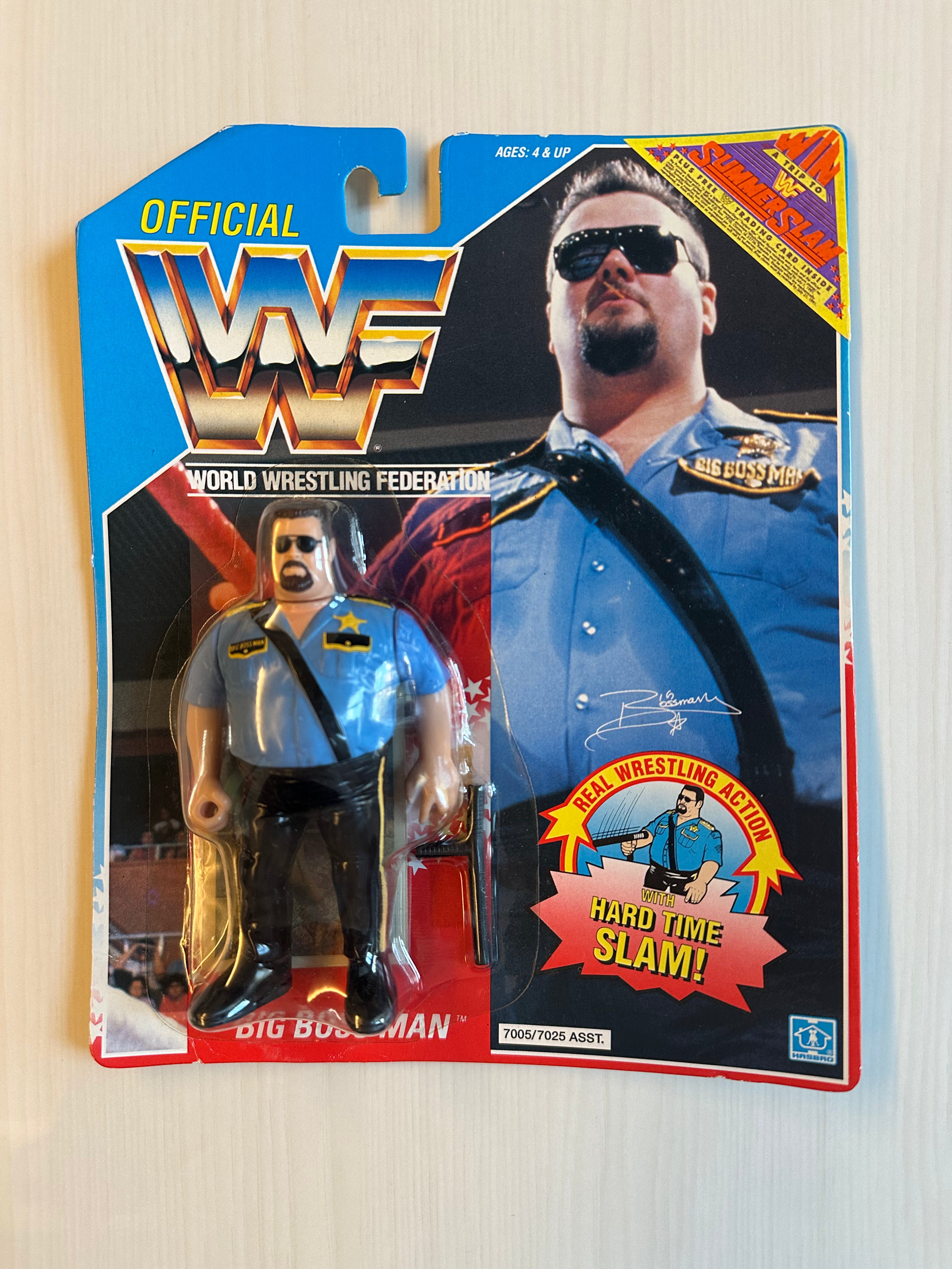 Big Boss Man Series 1 WWF Hasbro – retrofigure