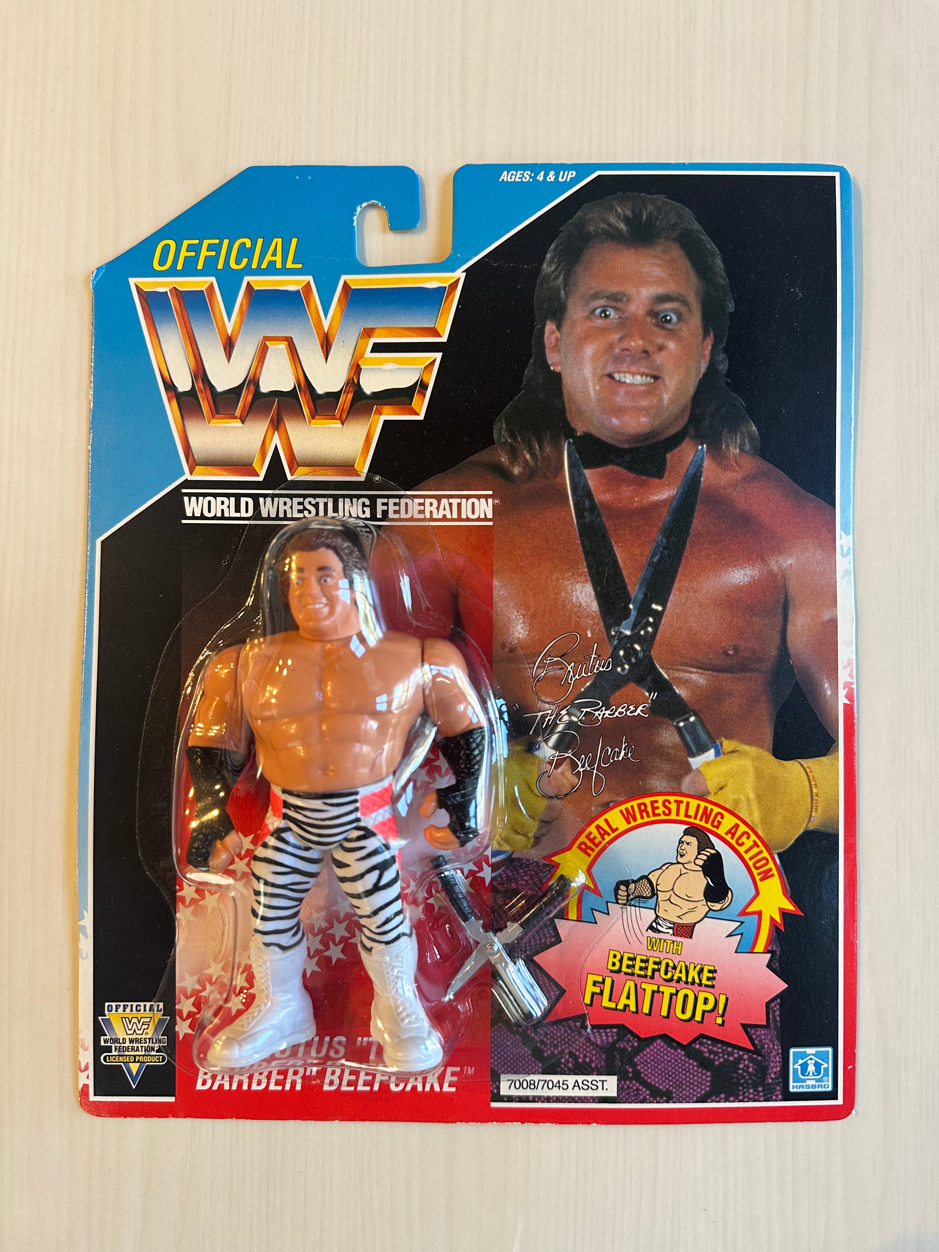 Brutus The Barber Beefcake Series 3 WWF Hasbro – retrofigure